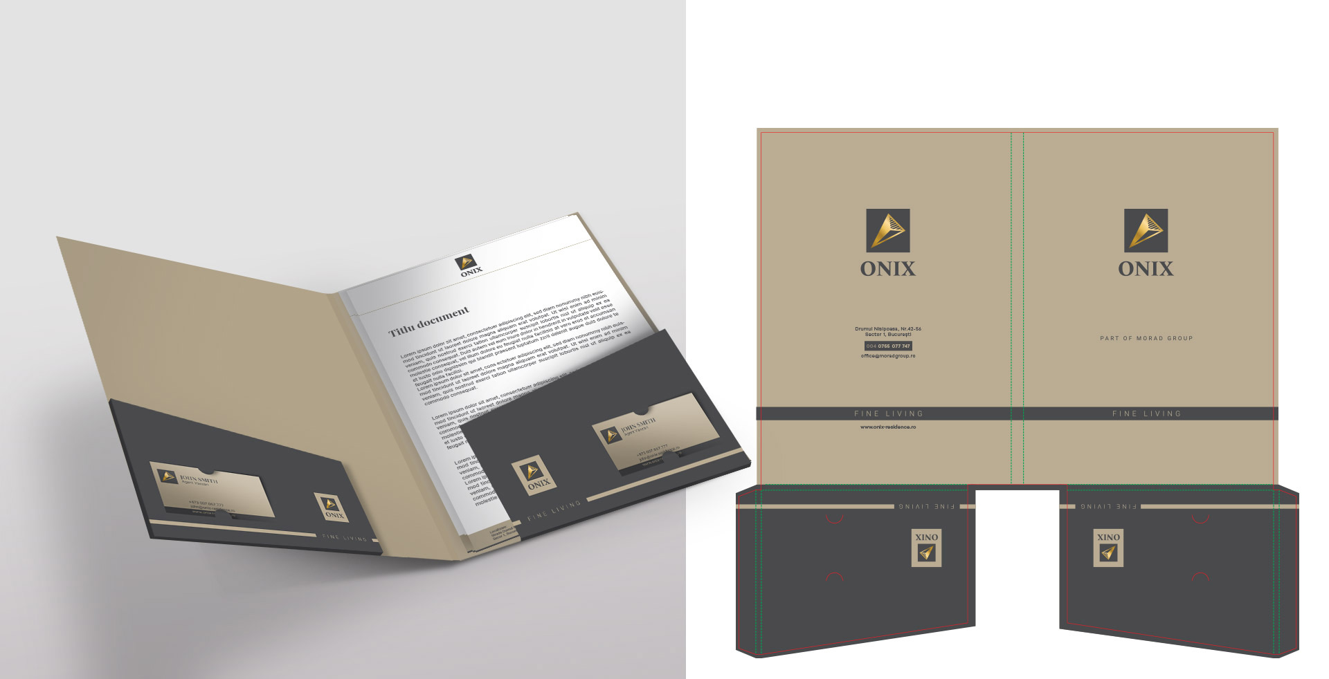 ONIX REAL ESTATE - ARMEANU Creative Studio - Branding agency